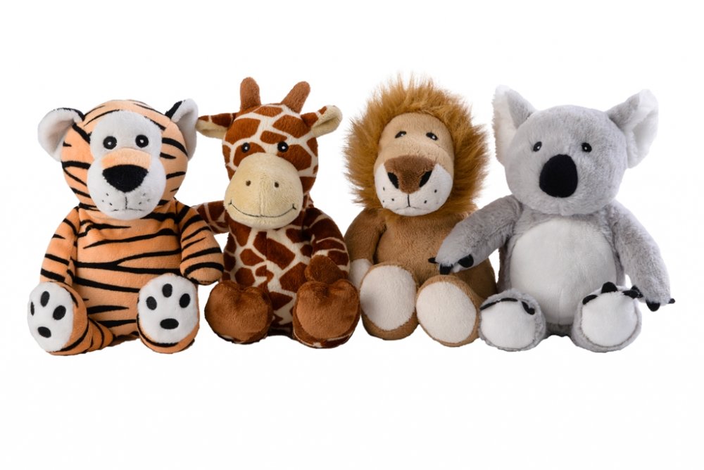 Warmies Mini Tiger, Löwe, Koala oder Giraffe Wärmetier bei ...